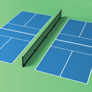 Indoor or Outdoor Pickleball Court Divider System