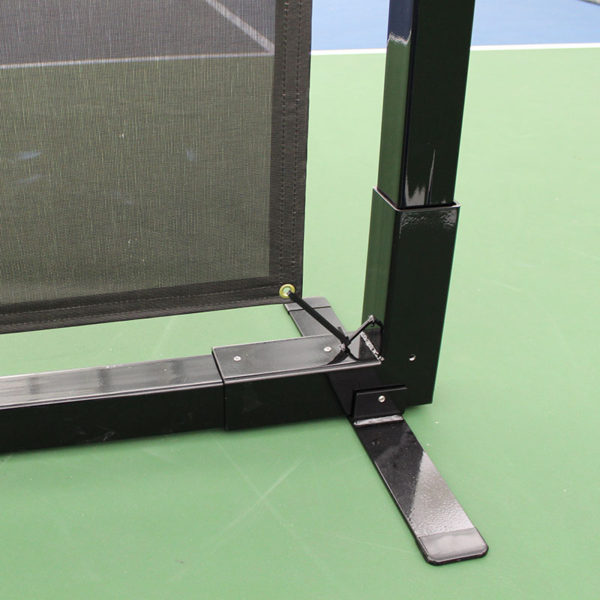 Movable, Semi-permanent Pickleball Court Divider Systems